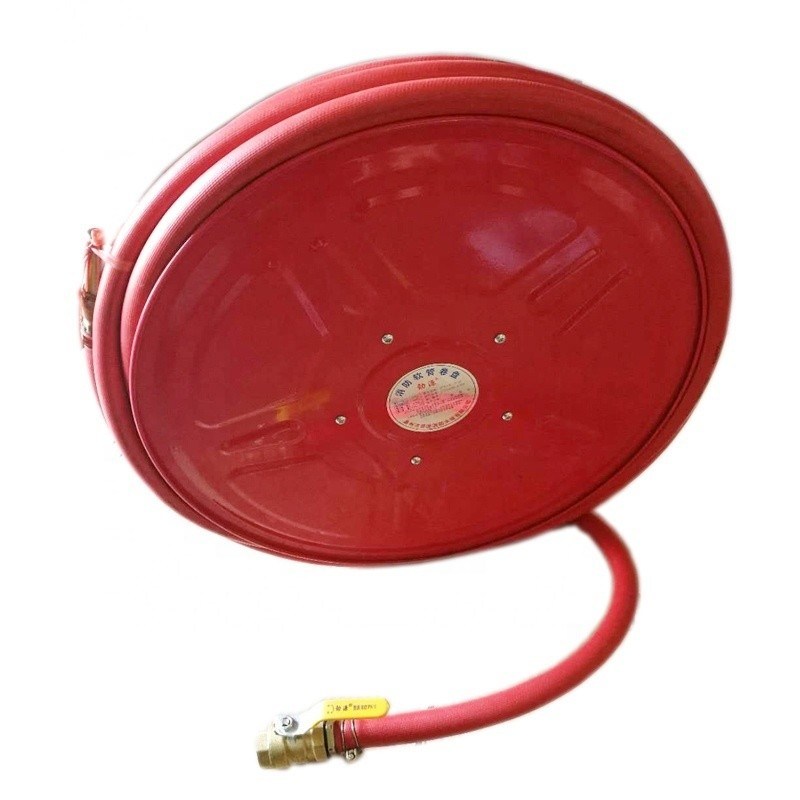 12Bar Firefighter Hose Reel 0.8MPa Water Hose For Fire Fighting Suction ...